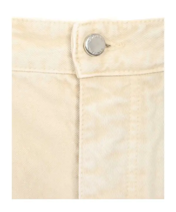ICON DENIM LOS ANGELES Button Shorts - Nude