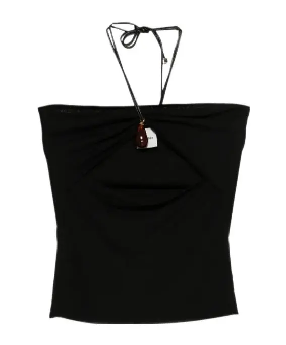 Nanushka Cutout Strap Bandeau Top