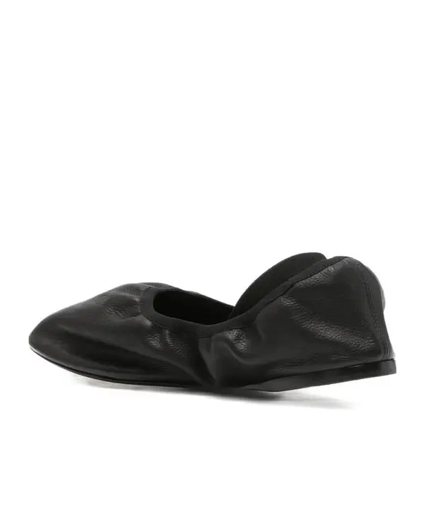 Versace Round Toe Ballet Flats