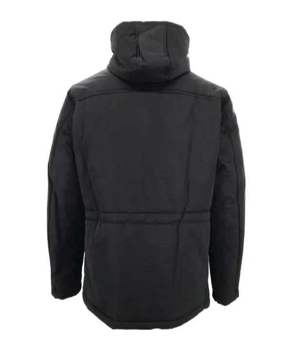 Moschino Hooded Cotton Suit With Long Sleeves