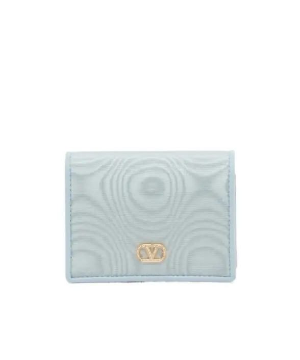 Valentino Garavani Logo Wallet - Gray