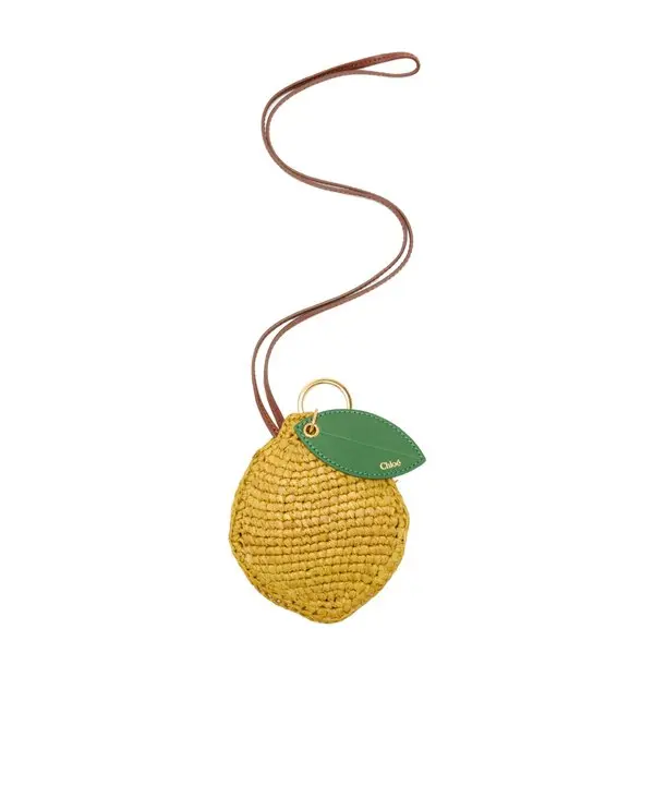 Chloé Lemon Bag Charm - Yellow