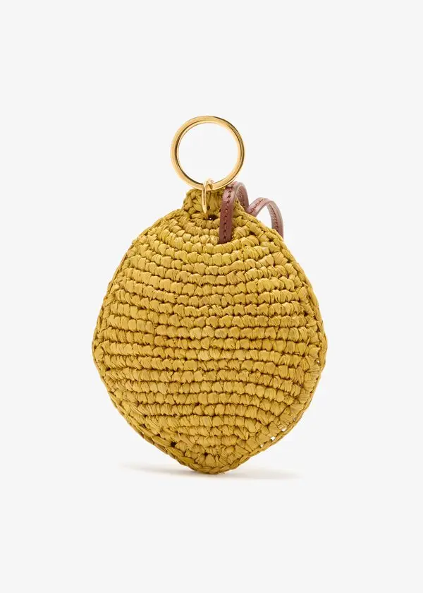 Chloé Lemon-shaped Raffia Charm