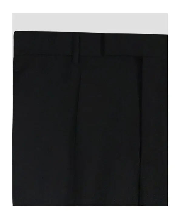 JIL SANDER Tailored Trousers With Belt Loops - Black