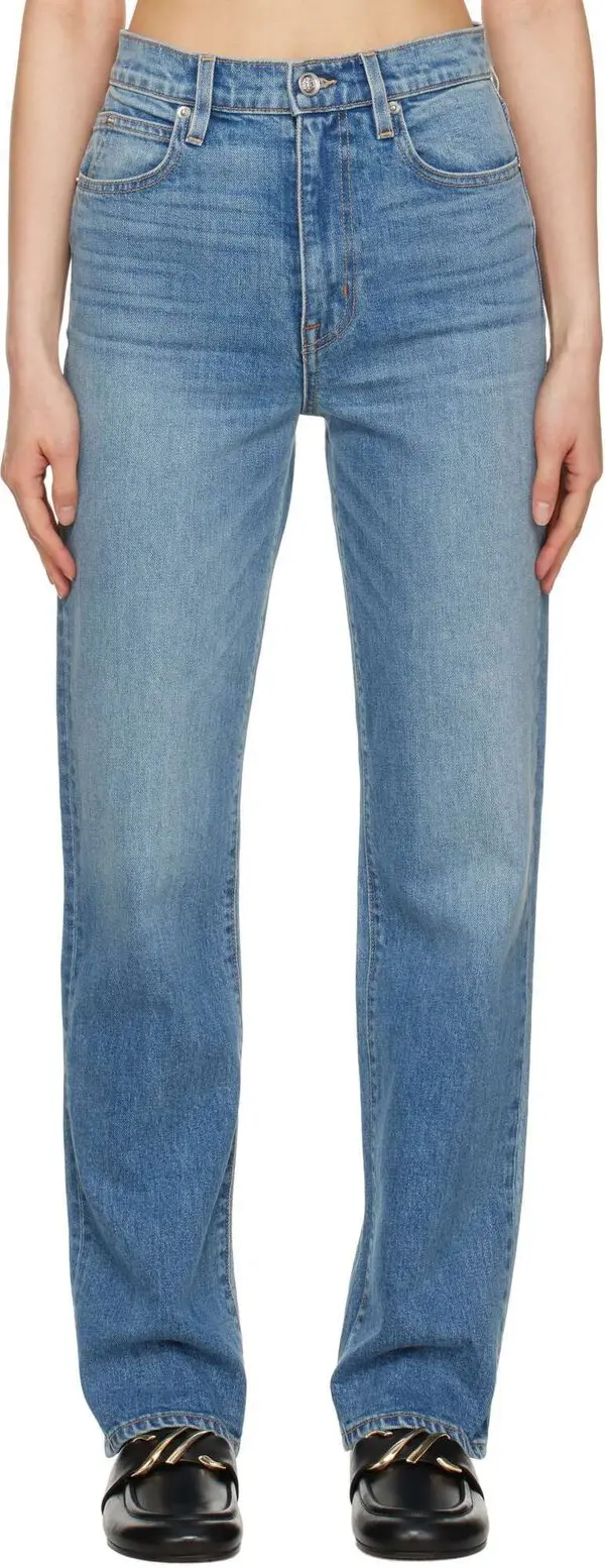 SLVRLAKE Belt Loop Jeans - Blue