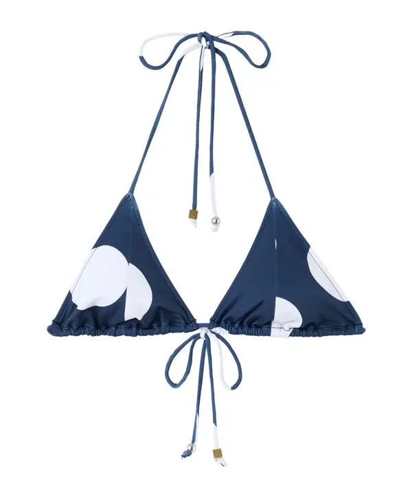 Jacquemus The Triangle Bikini Top - Blue