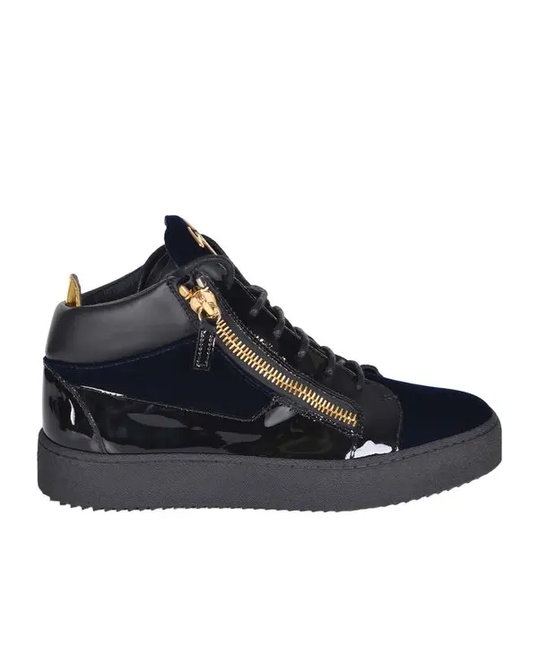 GIUSEPPE ZANOTTI Kriss High Top Sneakers - Black