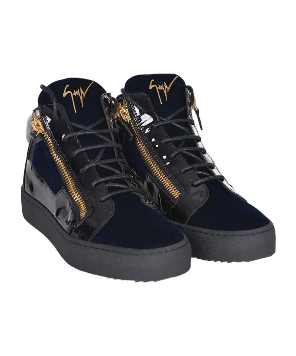 GIUSEPPE ZANOTTI Kriss High Top Sneakers - Black