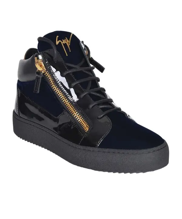 GIUSEPPE ZANOTTI Kriss High Top Sneakers - Black