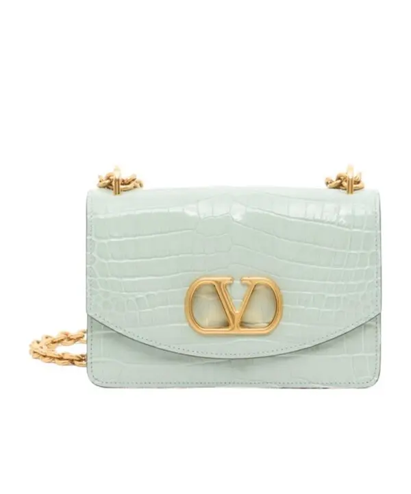 Valentino Garavani Vlogo Flap Shoulder Bag