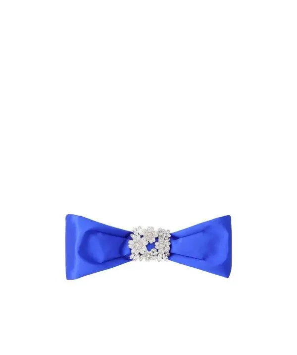 ROGER VIVIER Embellished Hair Band - Blue