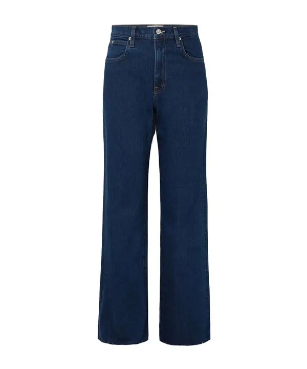 SLVRLAKE Grace High-rise Wide-leg Jeans - Blue
