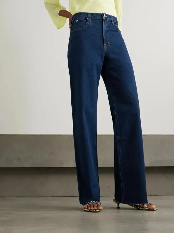 SLVRLAKE Grace High-rise Wide-leg Jeans