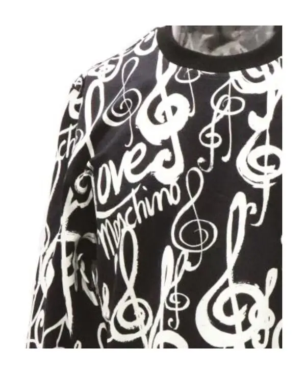 Moschino Printed Sweater
