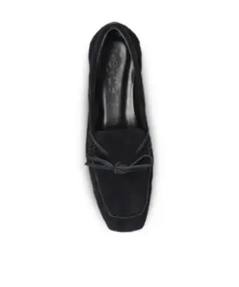 AeydĒ Jasper Flat Suede Loafers