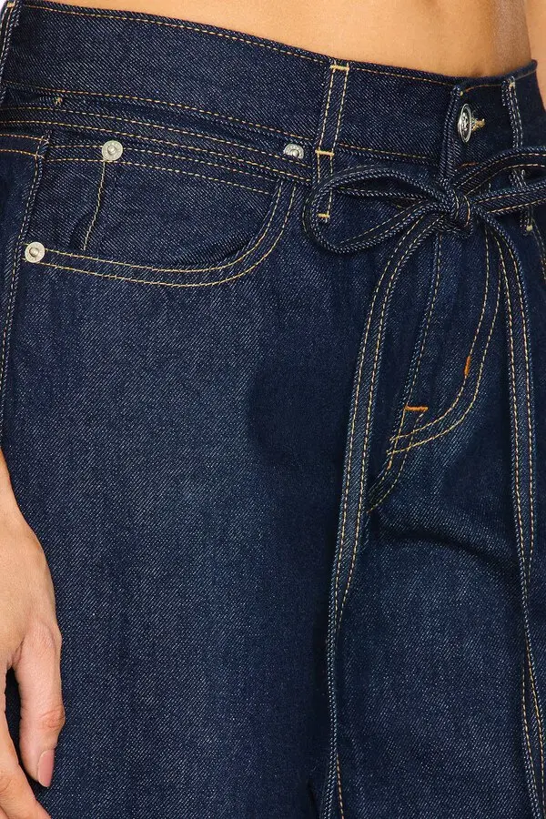 SLVRLAKE Belted Waist Jeans