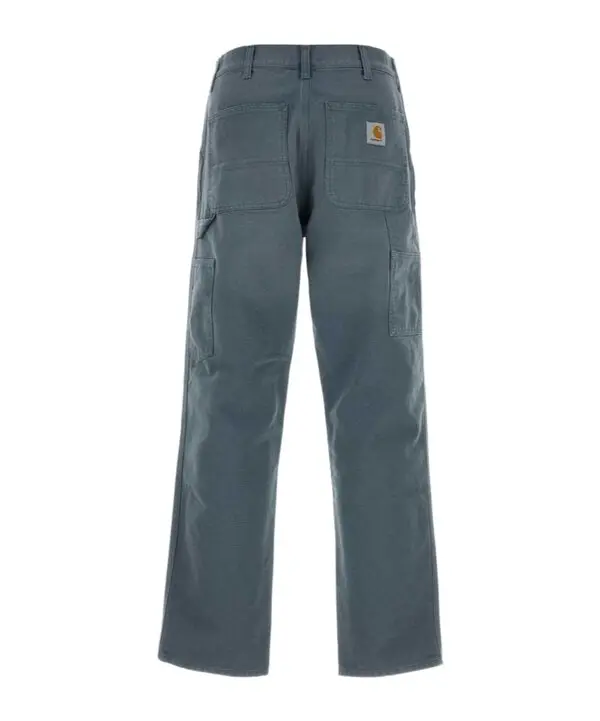 Carhartt Work In Progress Straight Leg Canvas Pants - Gray