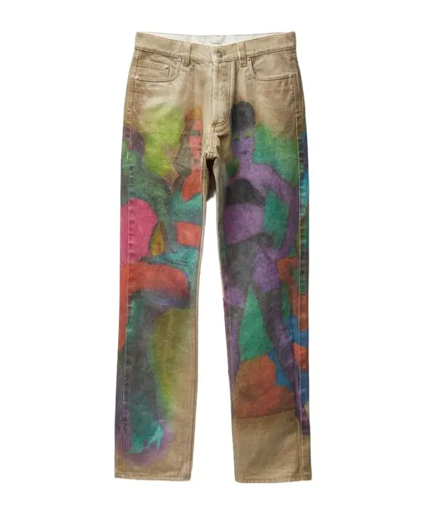 Versace Printed Jeans