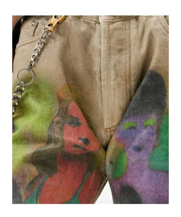 Versace Printed Jeans