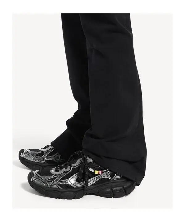 Balenciaga 3xl Mesh Panel Sneakers With Vintage Charm - Black/silver