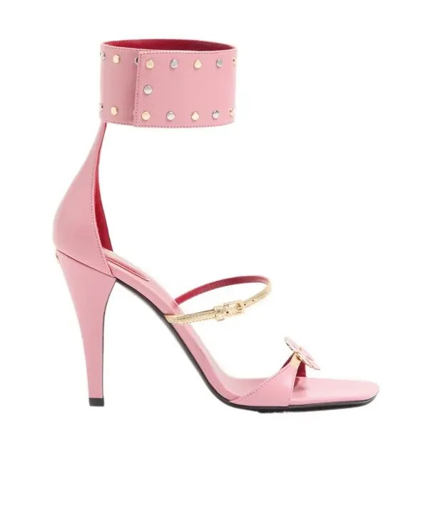Valentino Garavani Kidskin Cuffie Sandal 100mm
