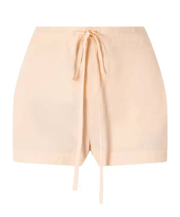 Khaite Robbie Shorts - Peach