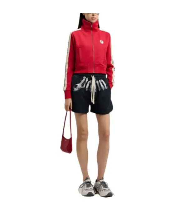 Palm Angels Big Waist Logo Sweatshorts