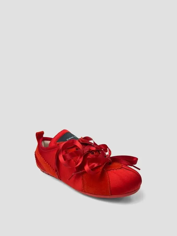 Simone Rocha Ribbon Sneakers - Red