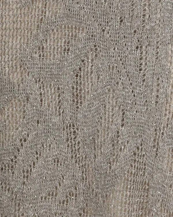 Brunello Cucinelli Linen Maxi Dress - Gray
