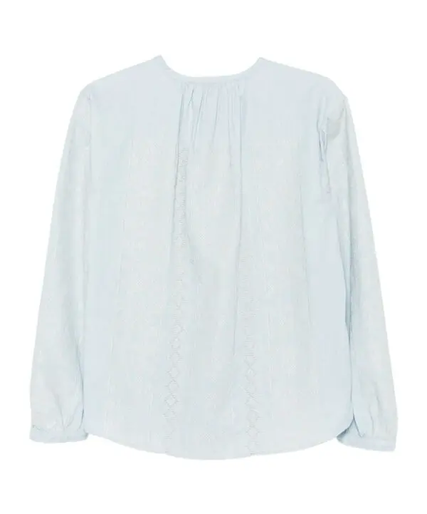 SEMICOUTURE Zillah Embroidered Blouse