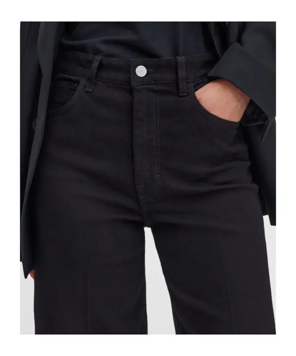 Filippa K High-rise Wide-leg Jeans - Black