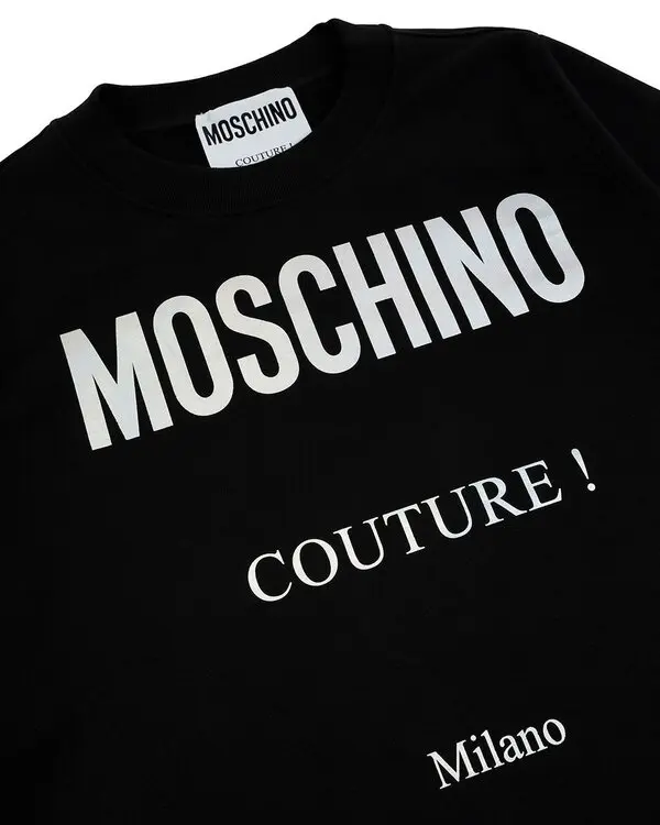 Moschino Round Neck Logo Sweater
