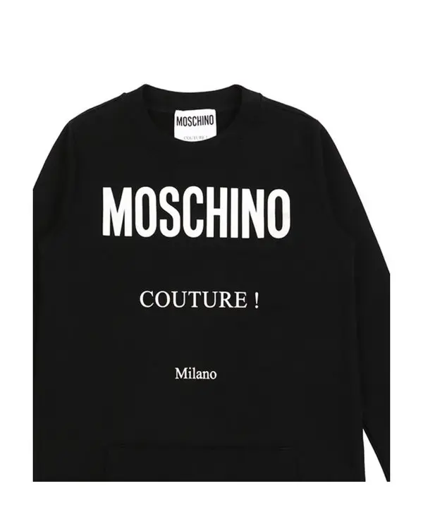 Moschino Round Neck Logo Sweater