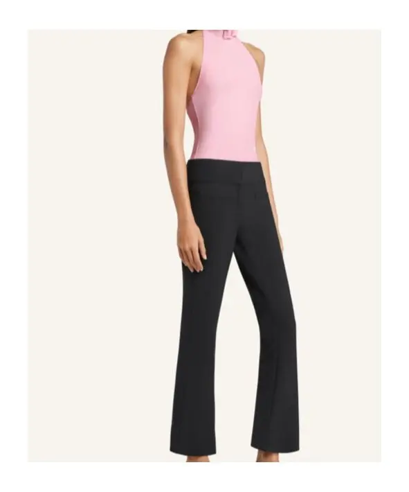COURREGES Buckle Tech Crepe Bodysuit