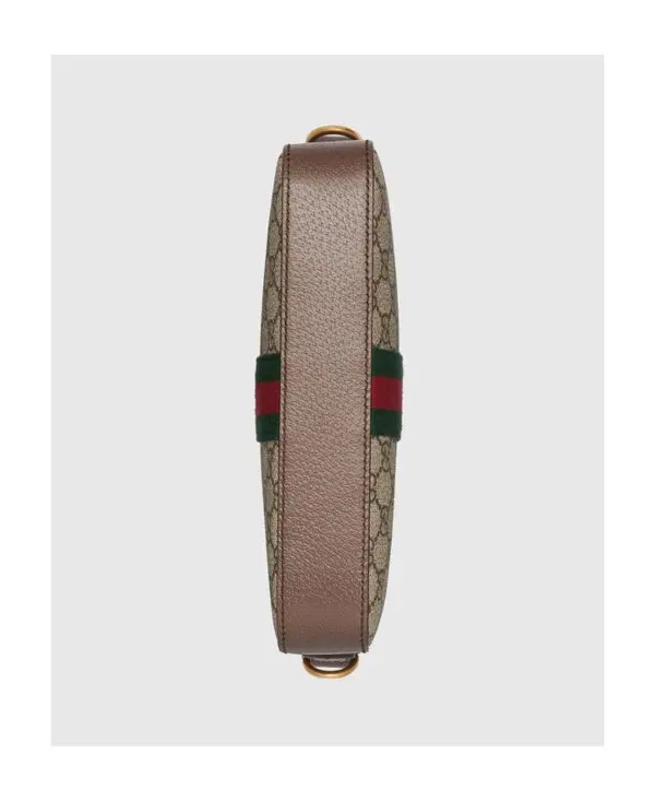 Gucci Ophidia Gg Zipped Shoulder Bag - Nude