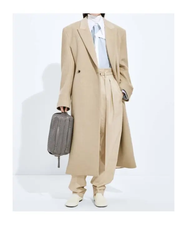 Bottega Veneta Belted Contrast-collar Shirt