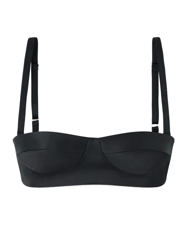 Khaite Selah Bralette - Black