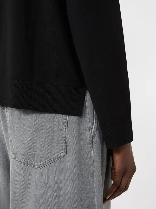 Max Mara Long Sleeve Collared Sweater