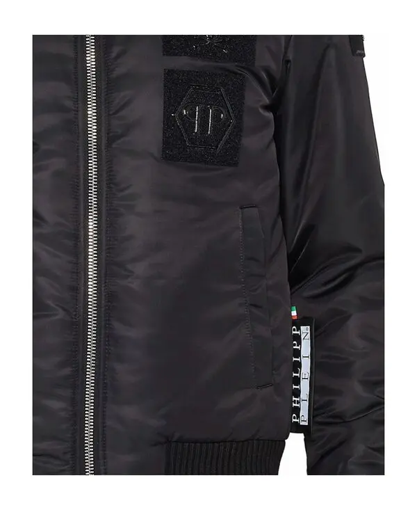 Philipp Plein Logo Bomber Jacket