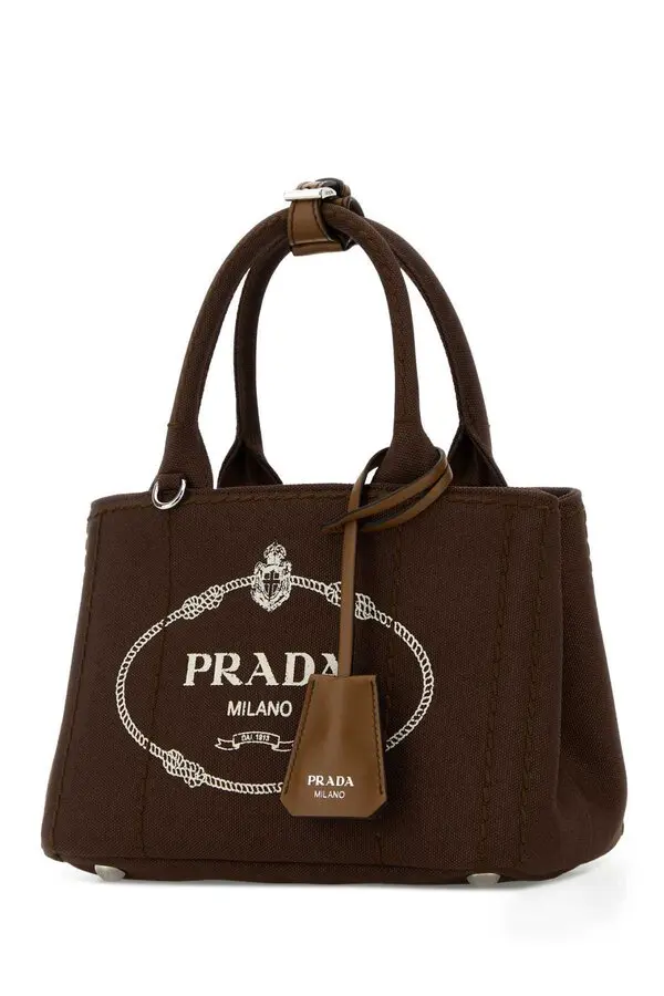 Prada Jardinière Tote Bag - Cocoa Brown