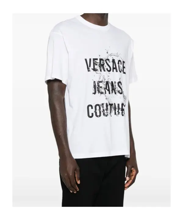 Versace Logo Print T-shirt