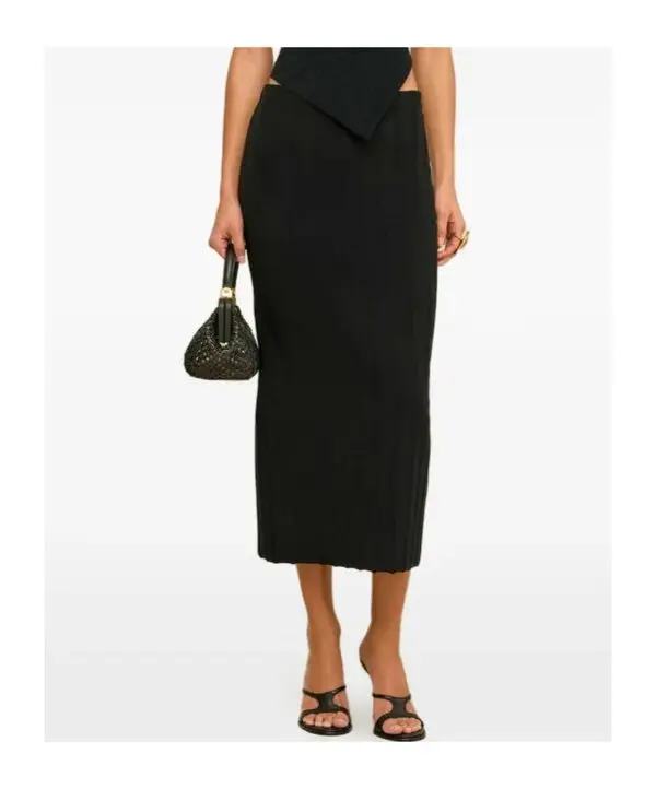 Cult Gaia Midi Skirt - Black