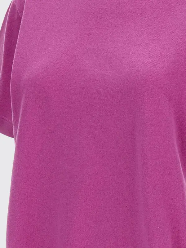 Extreme Cashmere Short Sleeve Ribbed Crewneck T-shirt