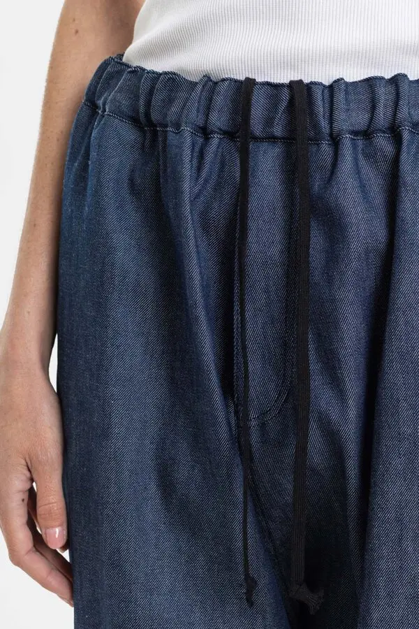 Comme Des Garçons Elastic Waistband Casual Pants