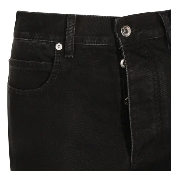 Bottega Veneta Logo Patch Flared Leg Jeans