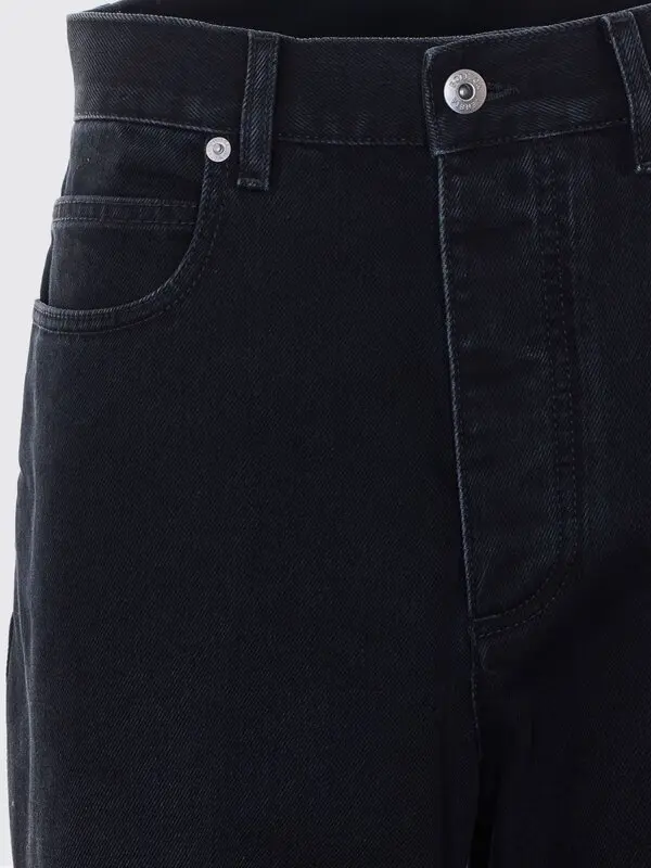Bottega Veneta Logo Patch Flared Leg Jeans