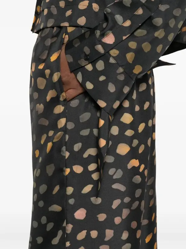 Nanushka Arvenn Twill Satin Pants
