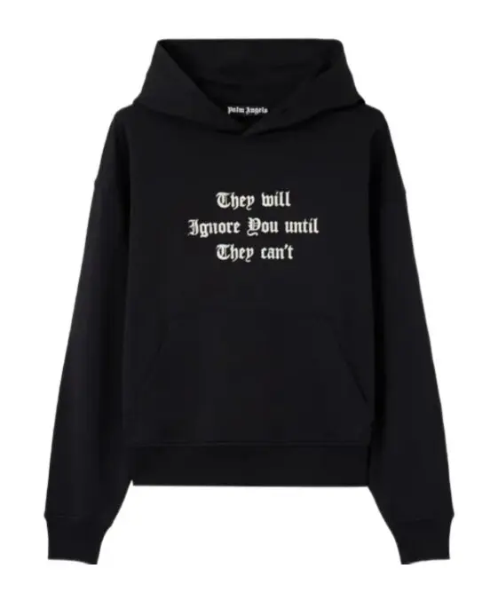 Palm Angels Text-print Kangaroo Hoodie