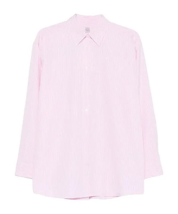 TOTEME Striped Tumbled Shirt