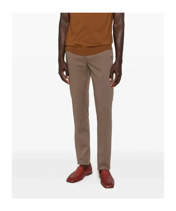 Canali Casual Pants With Belt Loops